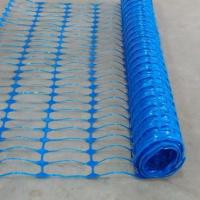 China barriere de securite chantier construction safety net roll orange warning mesh for sale