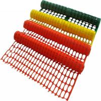 China HDPE Safety Barrier Fence Mesh 1m x 50m UV Stabilized Orange Temporary Fencing for sale