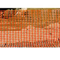 China Heavy Duty Orange PE Safety Barricade Fence 1m x 50m UV Stabilized for sale