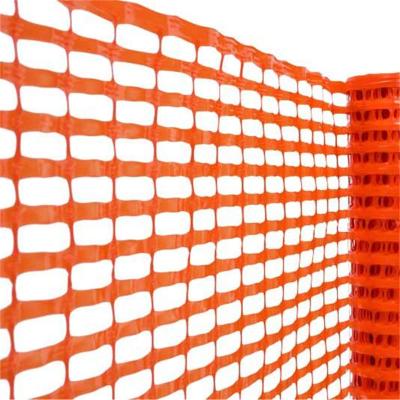 China HDPE UV Stabilized Safety Barrier Fence Mesh 1m x 50m Roll for Construction Snow Control for sale