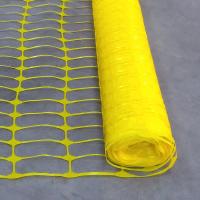 China HDPE Plastic Safety Fence Snow Fence Orange 1m x 50m UV Stabilized Barrier Mesh for sale