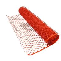 China HDPE Plastic Safety Fence Snow Fence Orange 1m x 50m UV Stabilized Barrier Mesh for sale