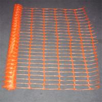 China HDPE Plastic Safety Fence Snow Fence Orange 1m x 50m UV Stabilized Barrier Mesh for sale
