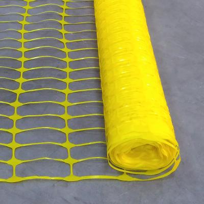 China Orange PE UV Stabilized Temporary Fencing Mesh 1m x 50m 70-200g/m2 for sale