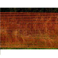 China Heavy Duty Orange PE Safety Barricade Fence 1m x 50m Roll 70-200g/m2 for sale
