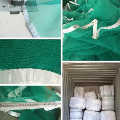 China HDPE Orange 115gsm Scaffolding Debris Netting Construction Safety Netting for sale