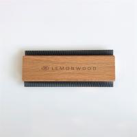 China Beech Wood Sweater Comb Cashmere Fabric Fuzz Remover 7.8x4.8cm Customizable for sale