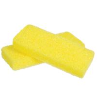 China Basics Mini Pumice Pad Yellow - Case Pack 4 Boxes, 400-Count Each Box (1600 Total Pieces) for sale