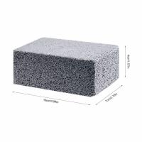 China Pumice Grill Cleaning Stone Block 10x7x4cm Odorless BBQ Brick for Griddle and Oven Tray for sale