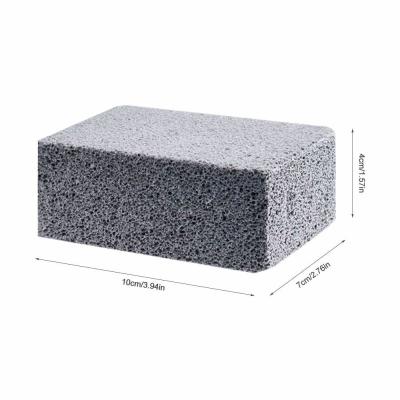 China Pumice Grill Cleaning Stone Block 10x7x4cm Odorless BBQ Brick for Griddle and Oven Tray for sale