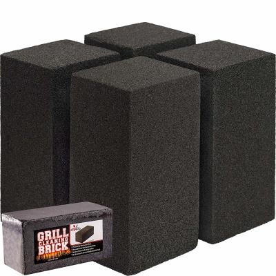 China Commercial Grade Grill Cleaning Brick Bulk 4 Pack Pumice Stone 10x7x4 cm for Restaurant Griddles for sale