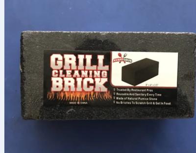 China Glass Pumice Grill Cleaning Brick 10x7x4 cm for BBQ Griddle Grease Removal for sale