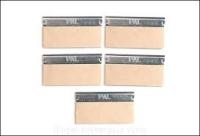 China Single Edge Razor Scraper Blades 100 Pack Precision Ground for Paint Sticker Removal for sale