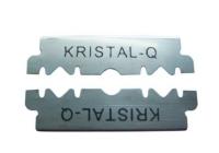 China Stainless Steel Double Edge Safety Razor Blades Platinum Coated 42.8x22.4x0.10mm for sale