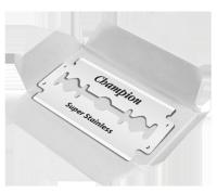 China Stainless Steel Double Edge Safety Razor Blades 25% Sharper Teflon Coated 100 Pack for sale