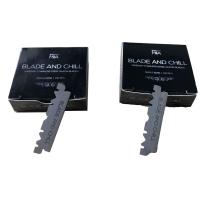 China Single Edge Half Blades for Barber Use Stainless Steel Teflon Coated 100 Pcs per Pack for sale