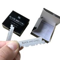 China Single Edge Half Blades for Barber Use Stainless Steel Teflon Coated 100 Pcs per Pack for sale