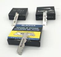 China Single Edge Half Blades for Barber Use Stainless Steel Teflon Coated 100 Pcs per Pack for sale