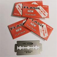 China Stainless Steel Single Edge Razor Blades Teflon Coated 100 Pcs per Pack for Barber Shaving for sale