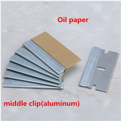 China Wholesale Folding Replaceable Single Edge Razor Blade 6Cr13 Stainless Steel Teflon Coated for sale