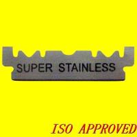 China Single Edge Razor Blades 100pcs per Pack Stainless Steel Teflon Coated for Barber Shaving for sale