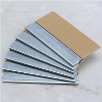 China Industrial Single Edge Razor Blade 009 Carbon Steel Precision Ground 100 Pack for sale