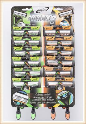 China Disposable Razor Single Edge Stainless Steel 100 Pack Premium Sharpness for sale