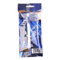 China 3 Blade Disposable Shaving Razor with Platinum Coated Stainless Steel Blade HV700 for sale