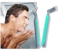 China Disposable Men Hotel Razor Two-Layer Stainless Steel Blade Manual Shaver 40N for sale