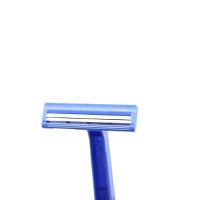 China Twin Blade Disposable Shaving Razor With Lube Strips for sale