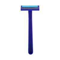 China Plastic Handle Disposable Razor with Sweden Stainless Steel Blade HV700 Hardness for sale