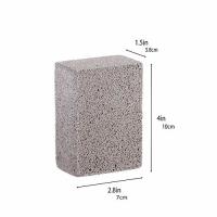 China BBQ Cleaning Stone 8x4x3.5 Inch Grill Brick for Hot or Cold Grills for sale