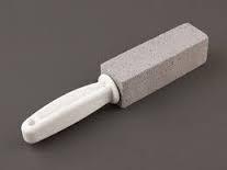 China Glass Pumice Stone Toilet Bowl Cleaner Brick 24x3.5x3.5cm for Stubborn Stains for sale