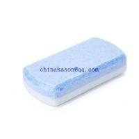 China Glass Pumice BBQ Grill Cleaning Stone with Holder 10x7x4cm Scouring Brick for sale