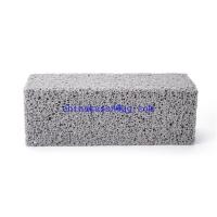China Multi-Purpose Pumice Stone Cleaning Stick with Handle 10x7x4cm for Toilet Grill and Household Cleaning for sale