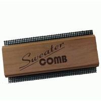 China Wooden Plastic Cashmere Comb for Sweater Pilling Removal Compact Portable 3cm x 5cm x 15cm for sale
