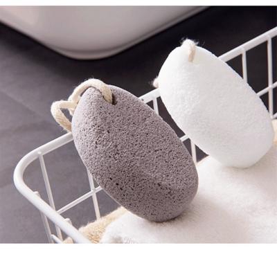 China Professional Foot Shaped Pumice Stone for Salon Pedicure Callus Removal 2 Pack for sale