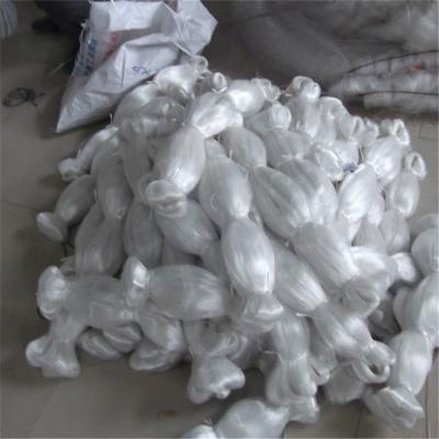 China PP PE Polyester Nylon Knotted Commercial Fishing Net for sale