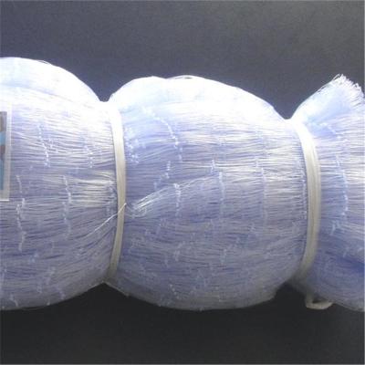 China Light Blue Tight Knot Nylon Monofilament Fishing Net 0.15mm to 0.25mm Twine for sale