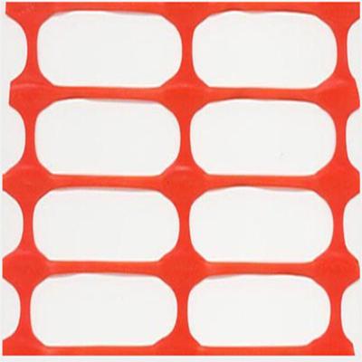 China HDPE Plastic Safety Fence Net 65x35mm Mesh Orange Yellow Blue Green 1m-1.8m Width for sale