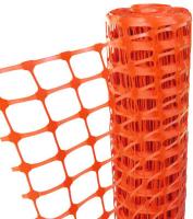 China Assembled Snow Fence Plastic Fencing Orange Safety Net 50m x 1m PE Reusable for sale