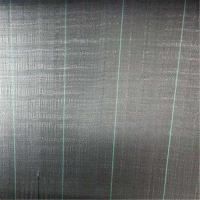 China 6m x 50m Anti Weed Mat 100gsm PP Woven Fabric Weed Control Barrier for sale