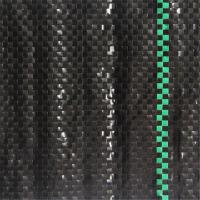 China 6m x 50m Anti Weed Mat 100gsm PP Woven Fabric Weed Control Barrier for sale