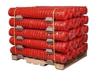 China Blue Barrier Fencing Mesh 4x50ft UV Stabilized HDPE PP Safety Fence for sale