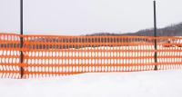 China Orange Snow Barrier Fence Makes Installation Very Easy for sale