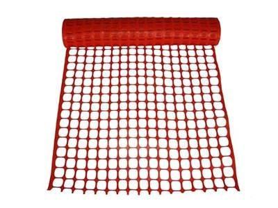China UV Stabilized HDPE Square Mesh Barrier Fence 1/2in Opening 1x100m Roll for sale