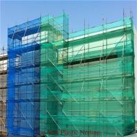 China Green Plastic Scaffold Safety Net 90gsm 1.8m x 5.8m for UK Singapore Malaysia Market for sale