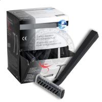 China Disposable Medical Razor Single Twin Blade 100 Pcs Per Box Stainless Steel for sale