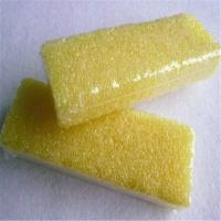 China Mini Yellow Disposable Pedicure Pumice Pad For Feet for sale