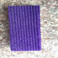 China Purple Coarse Mini Disposable Pumice Pads 8x4x1.2 cm Professional Callus Remover Sponge for sale